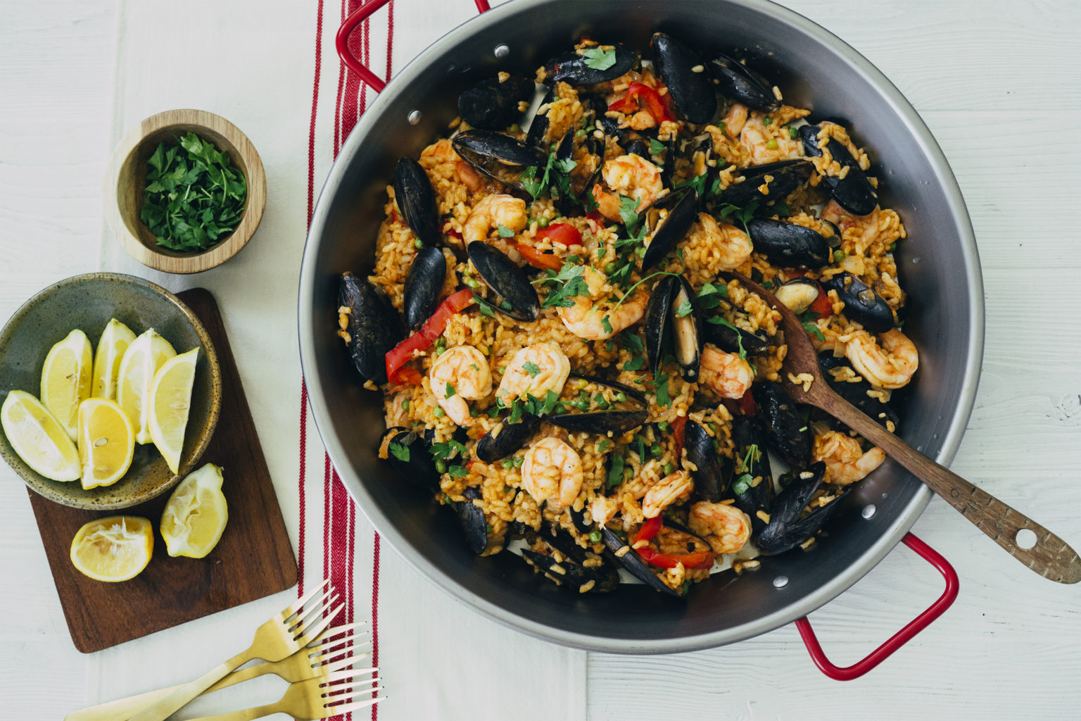 Quick, One-Dish Paella Recipe - Victoria Fine Foods Recipes